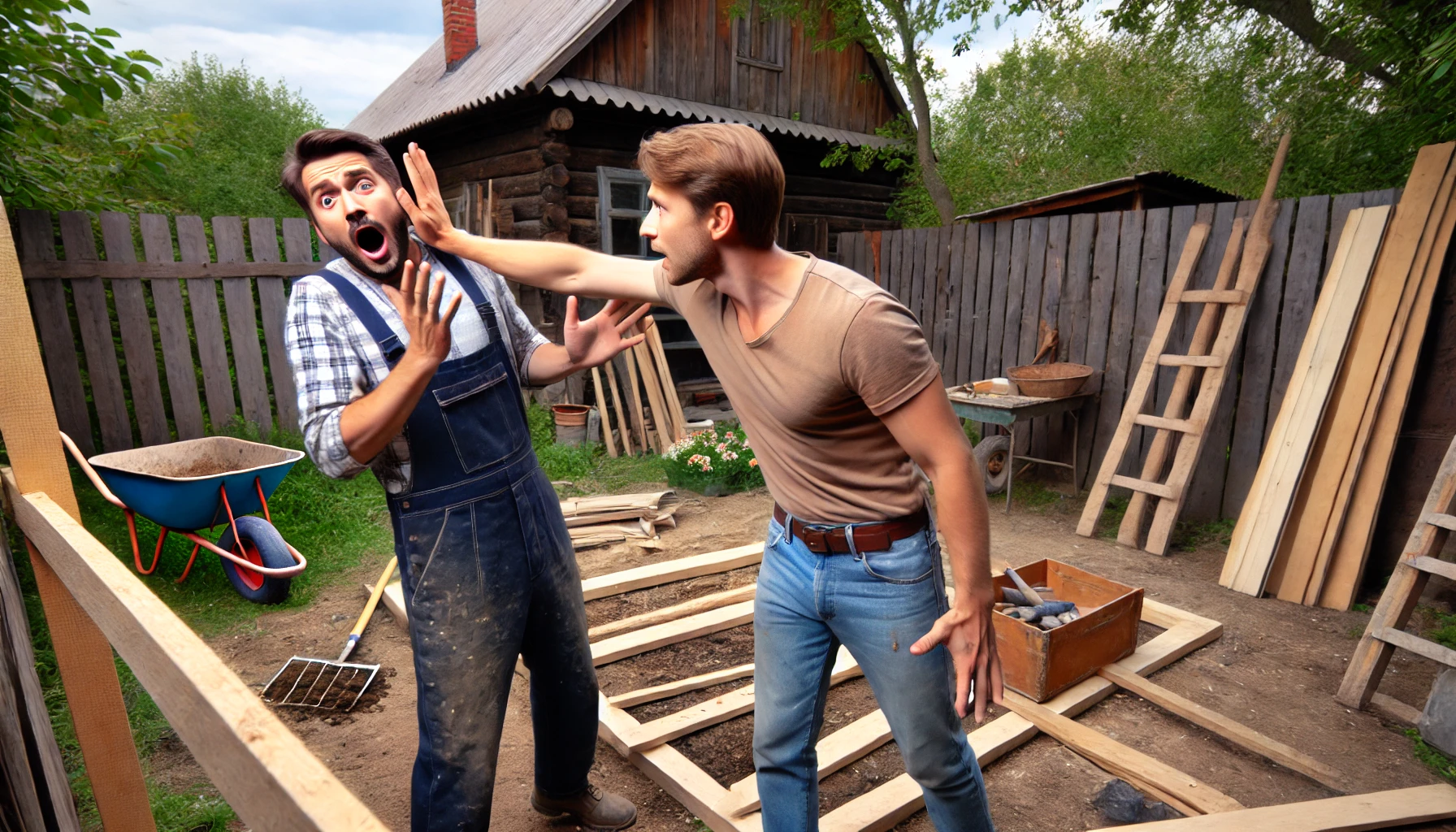 Un bărbat din Râșca a luat la palme un muncitor, fiind nemulțumit de ...